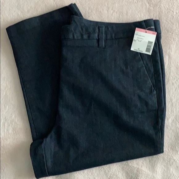 Laura Scott | Pants & Jumpsuits | Nwt Laura Scott Denim Capris | Poshmark